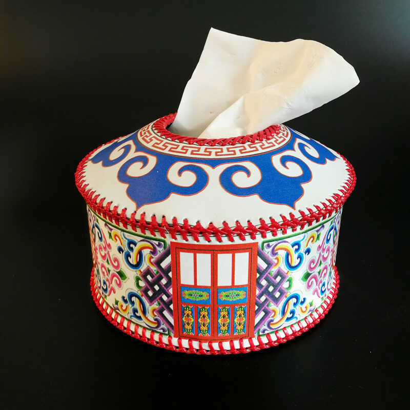 84 Yurt Shaped Inner Mongolia Handicrafts Mongolian Restaurant Tissue ...