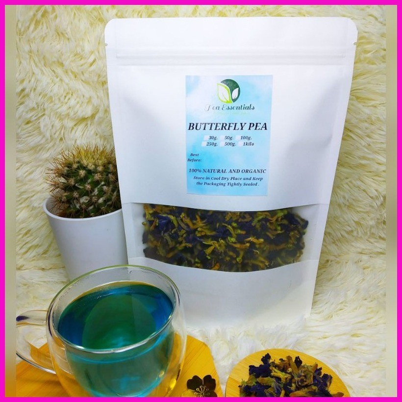 Blue Butterfly Pea Tea/Dried Flower Tea 30g - 100g | Shopee Philippines