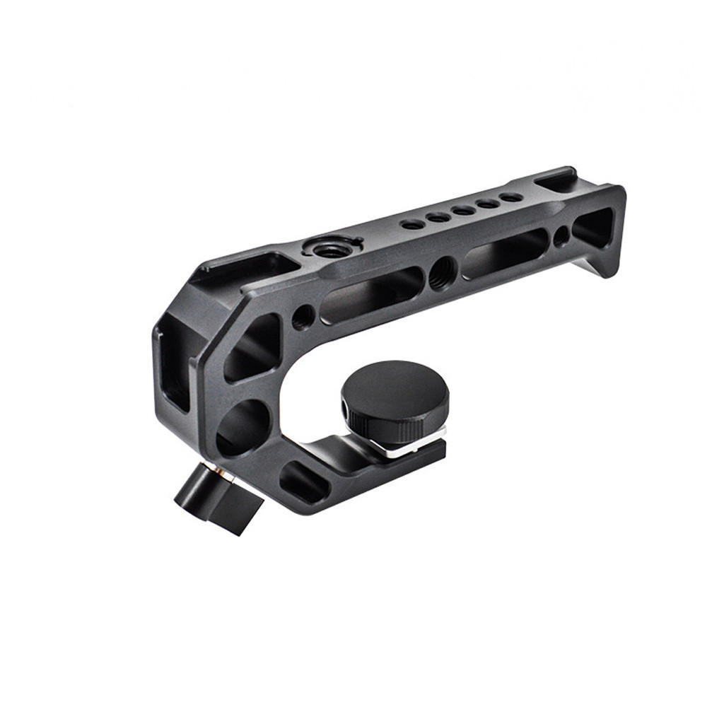 XT-XINTE Camera Top Handle with Cold Shoe Camera Hand Grip 1/4 3/8 ...