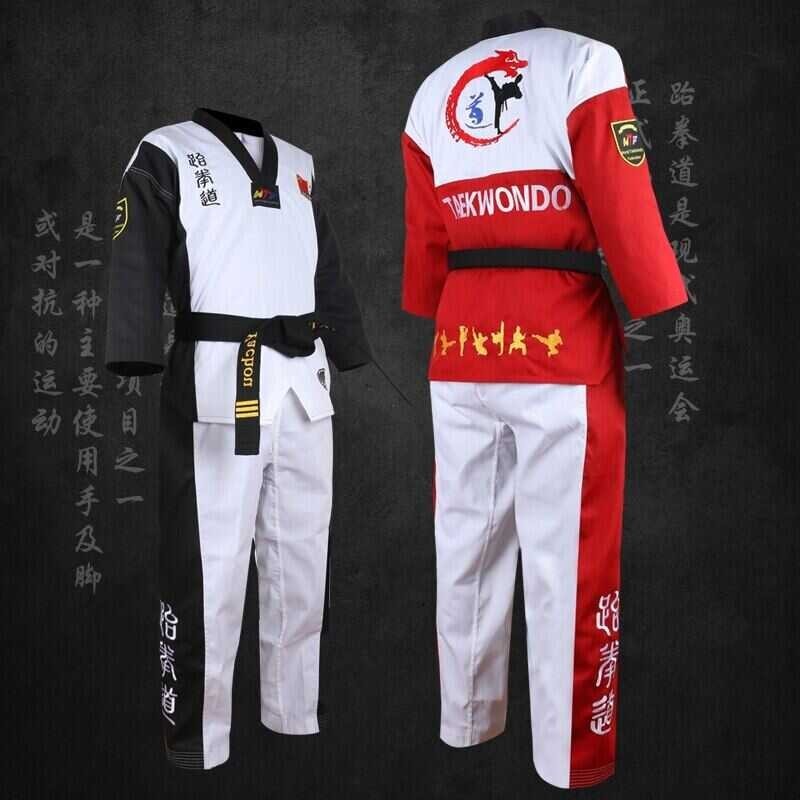 Ang Baguhin Taekwondo Uniform Training Tae Kwon Do Suits Embroidery ...