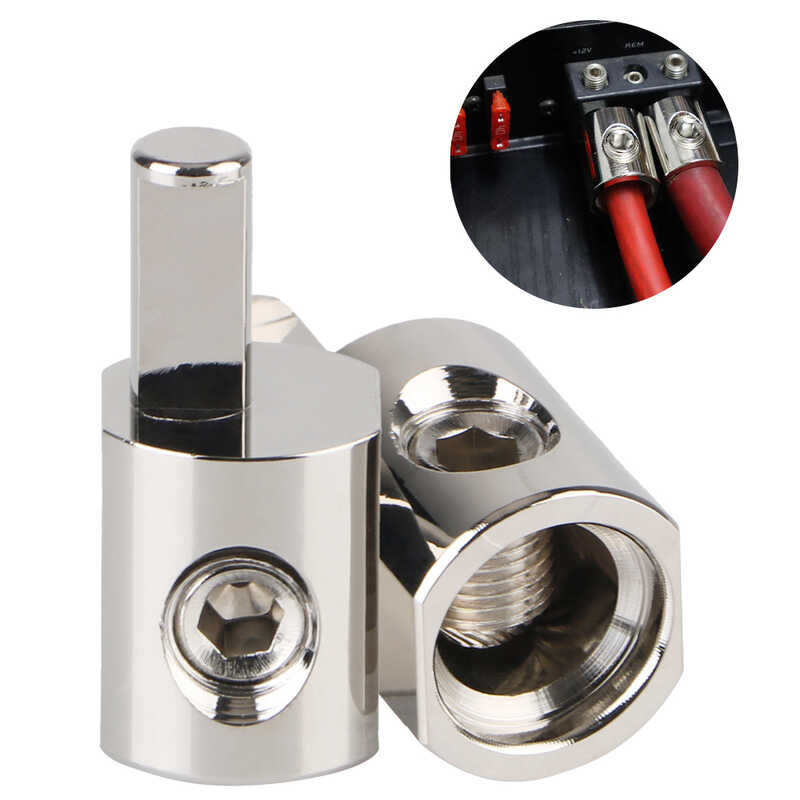 Car Audio Ring Terminals 1/0 AWG To 4 AWG Modified Power Amplifier ...