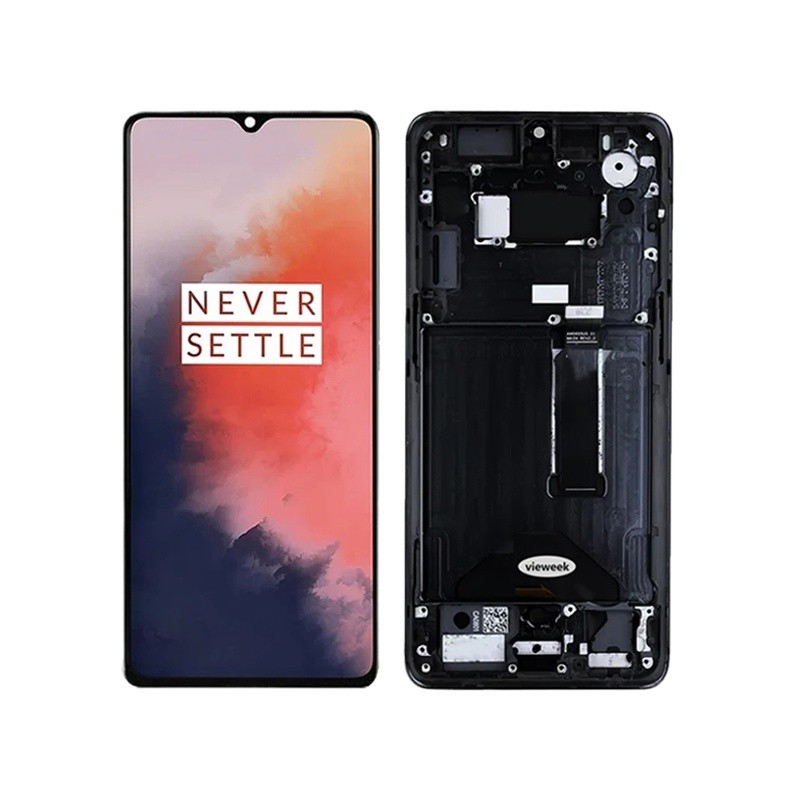 For Oneplus 7T LCD With Frame Display Touch Screen Digitizer Assembly ...