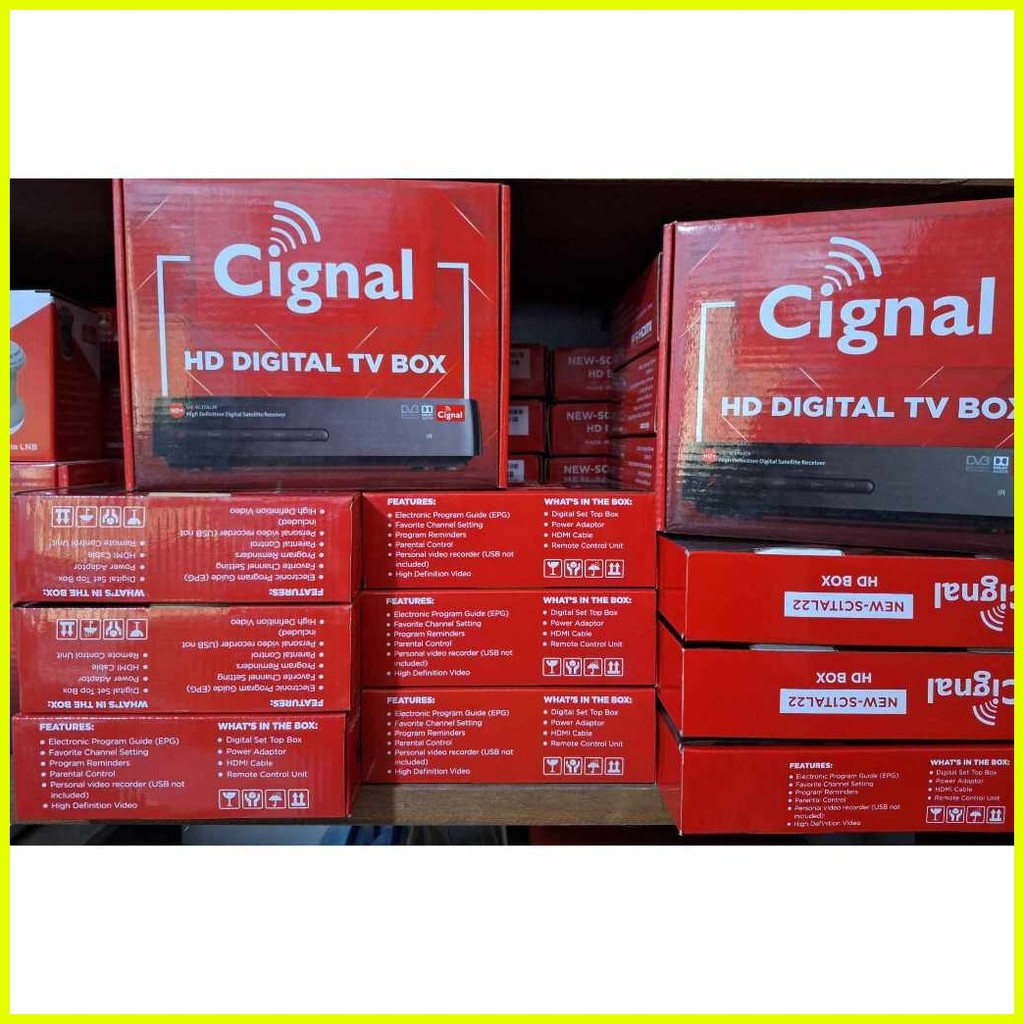 ☁ ℗ ☬ Cignal HD Prepaid Box FREE 2 Months Load ( Need Satellite Dish ...