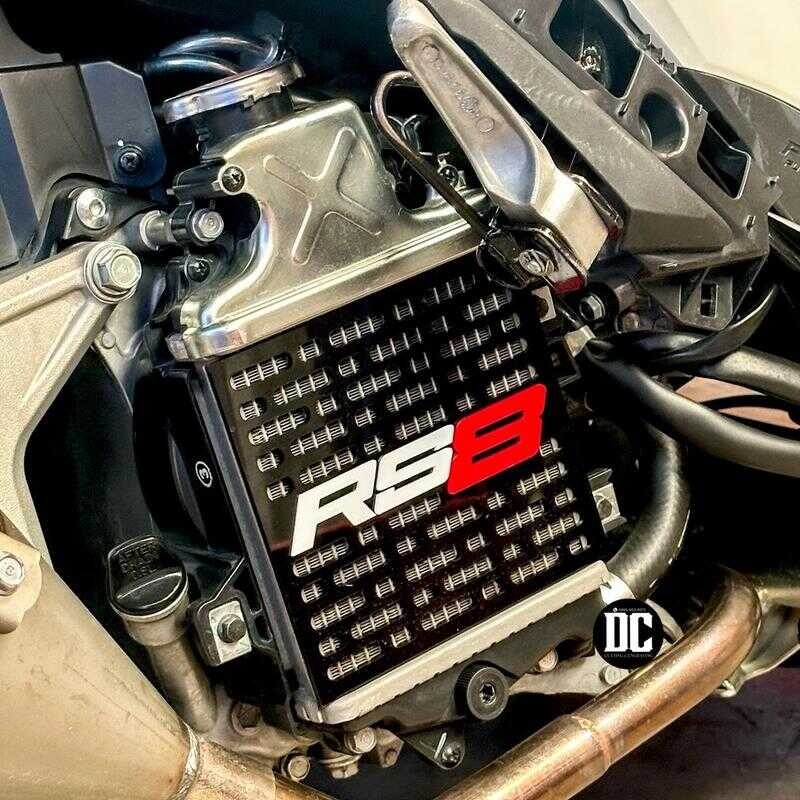 Rs8 Acrylic Radiator Cover (Honda Click,Pcx,Adv,Airblade) | Shopee ...
