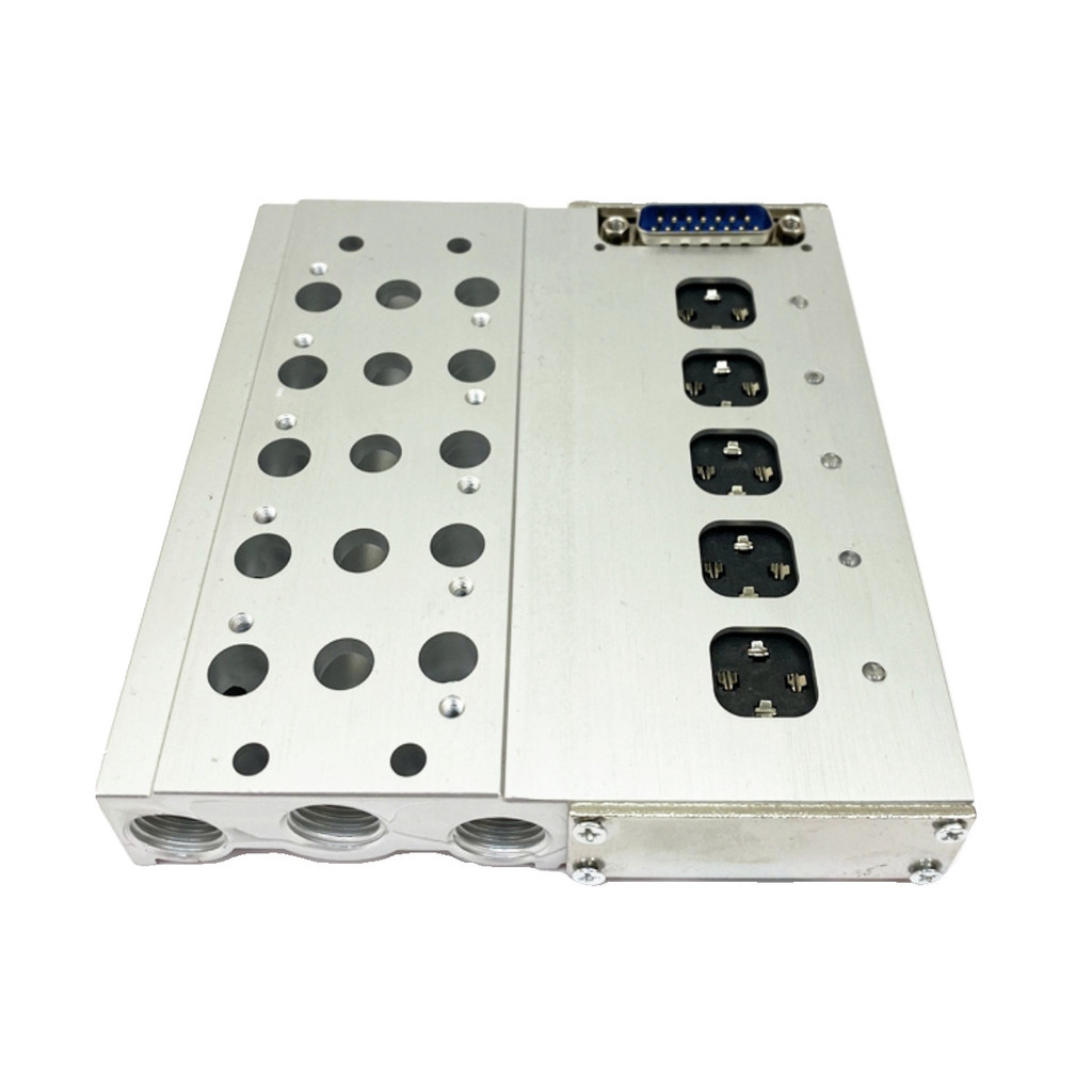 Pneumatic solenoid valve F3 plug-in integrated valve island bus board ...