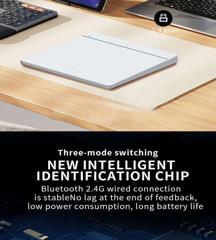 JOMAA Bluetooth Wired Wireless Touchpad Mouse for Windows Portable ...