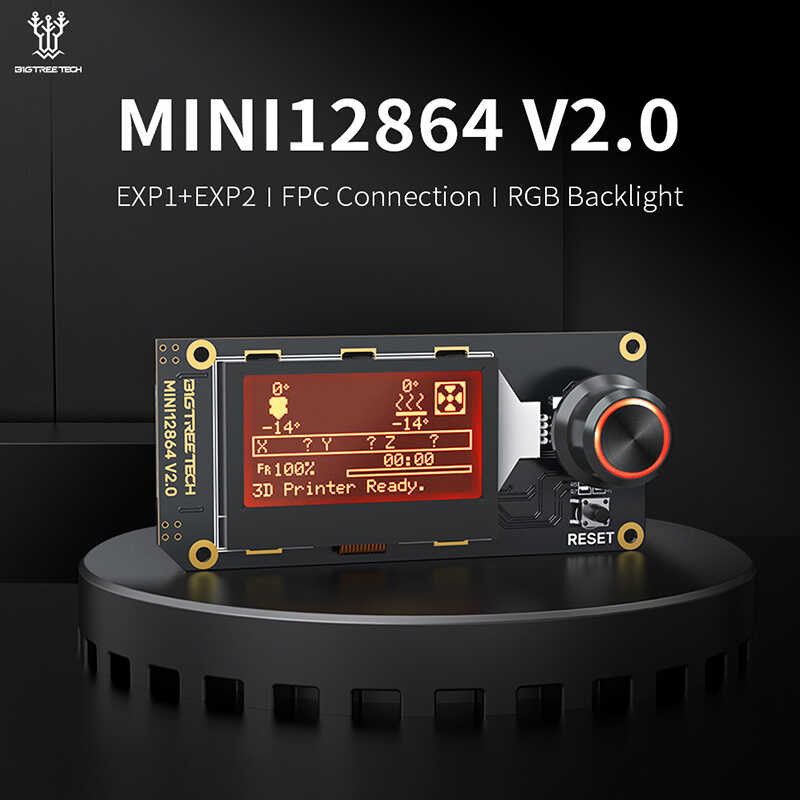 BIGTREETECH Mini12864 V2.0 Screen 12864 LCD Display Smart Controller ...
