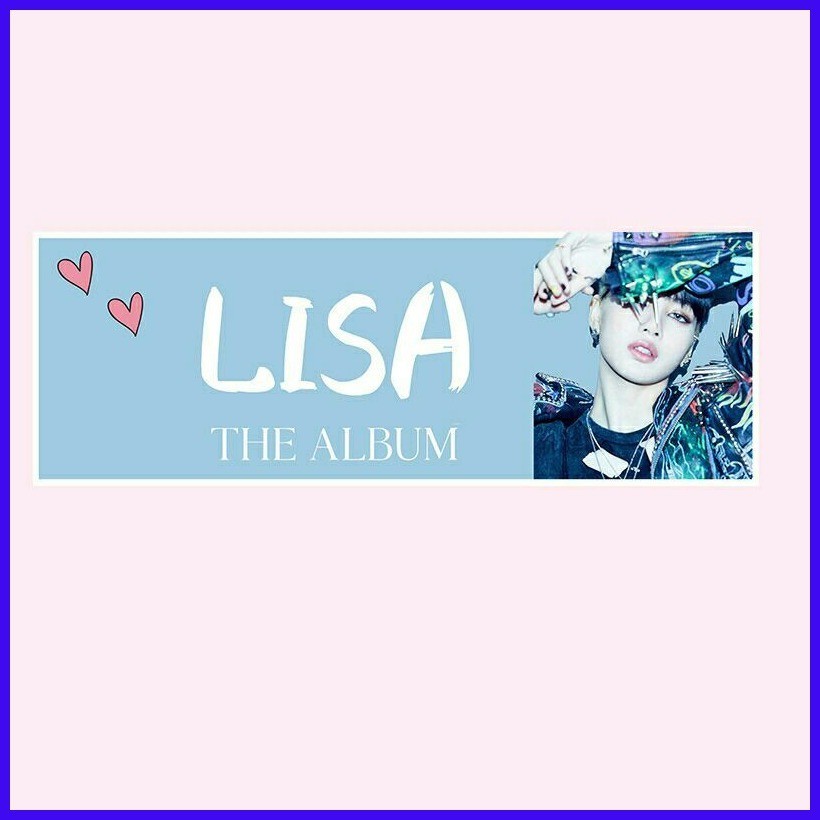 KpopBlackpink, Lisa, Jisoo, Jennie, Rose Concert Banner | Shopee ...