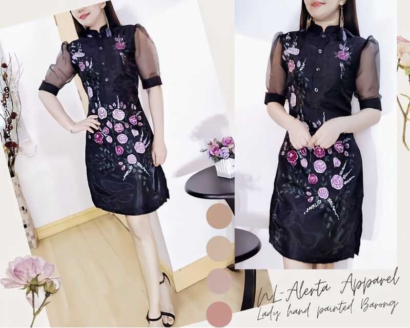 Bagong Style MODERN Pilipiniana BARONG damit para sa mga babae | Shopee ...