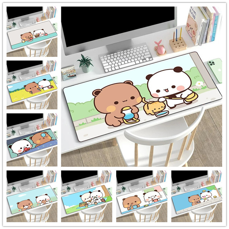 Bubu Dudu Mouse Pad Washable Kawaii Desk Mat Decor Large Anime Mousepad ...