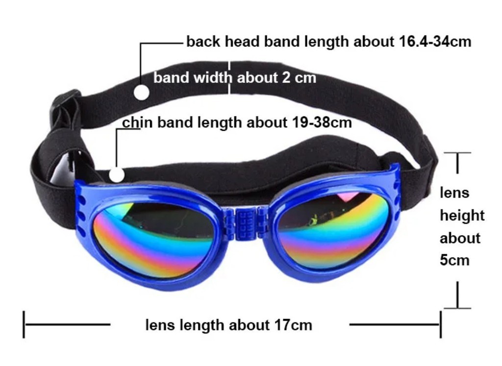 6 Colors Fold Pet Dogs Glasses,Prevent UV Pet Glasses for Cats Dogs ...
