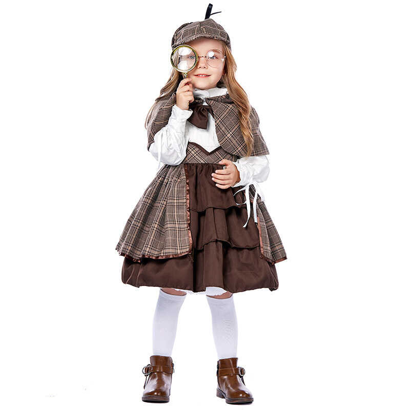 Lolita costume, British college style cosplay costume, children's ...