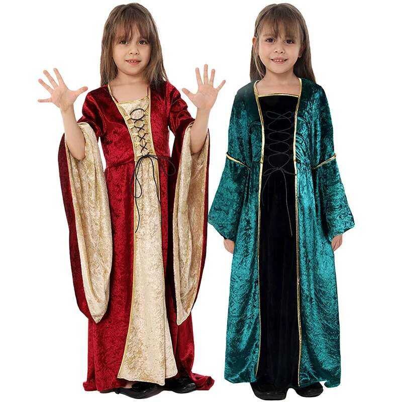 Tt 2025 New Arrivals Costume Girls Renaissance Royalty Medieval ...