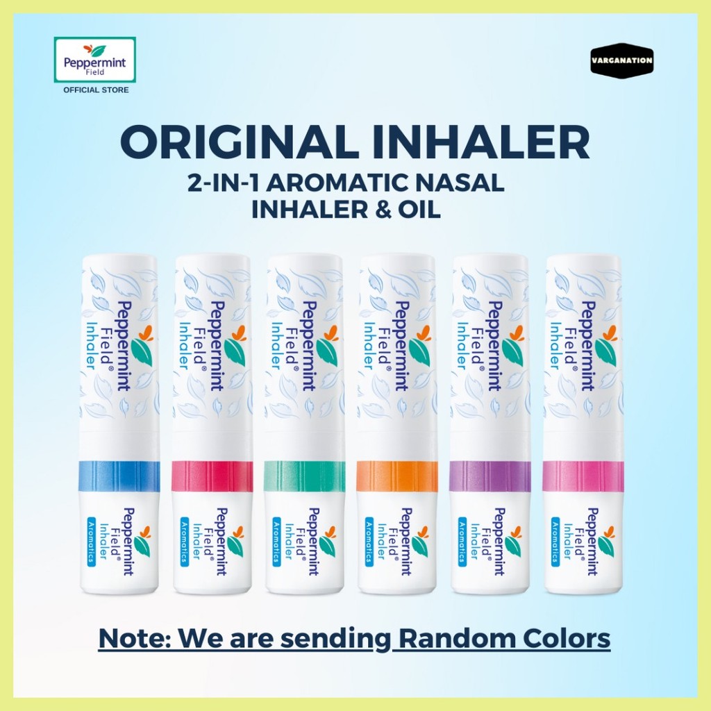 ∝ ╰ Peppermint Field Black Inhaler from Thailand - Authentic - Thai ...