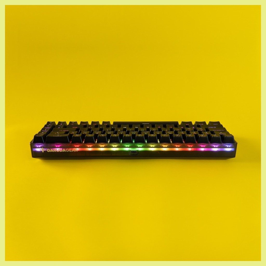 ☮ ¤ GARUDA GEAR GG68B (SMOKE BLACK) Tri-Mode Wireless, Hot Swappable ...