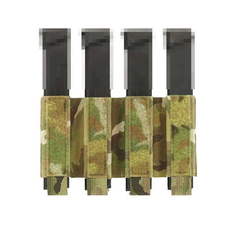 Tactical SMG 9MM Magazine Quadruple 4 Paron Insert Mag Pouch for MP5 ...