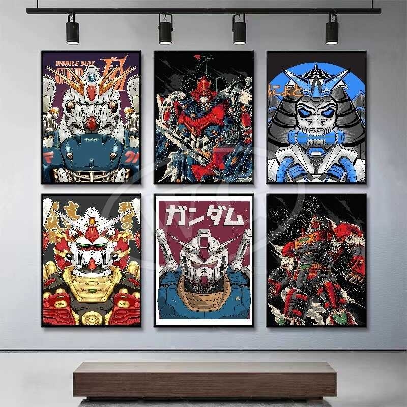 WD Japanese Anime Classic Am Posters Print Cartoon Figure Picture Wall ...