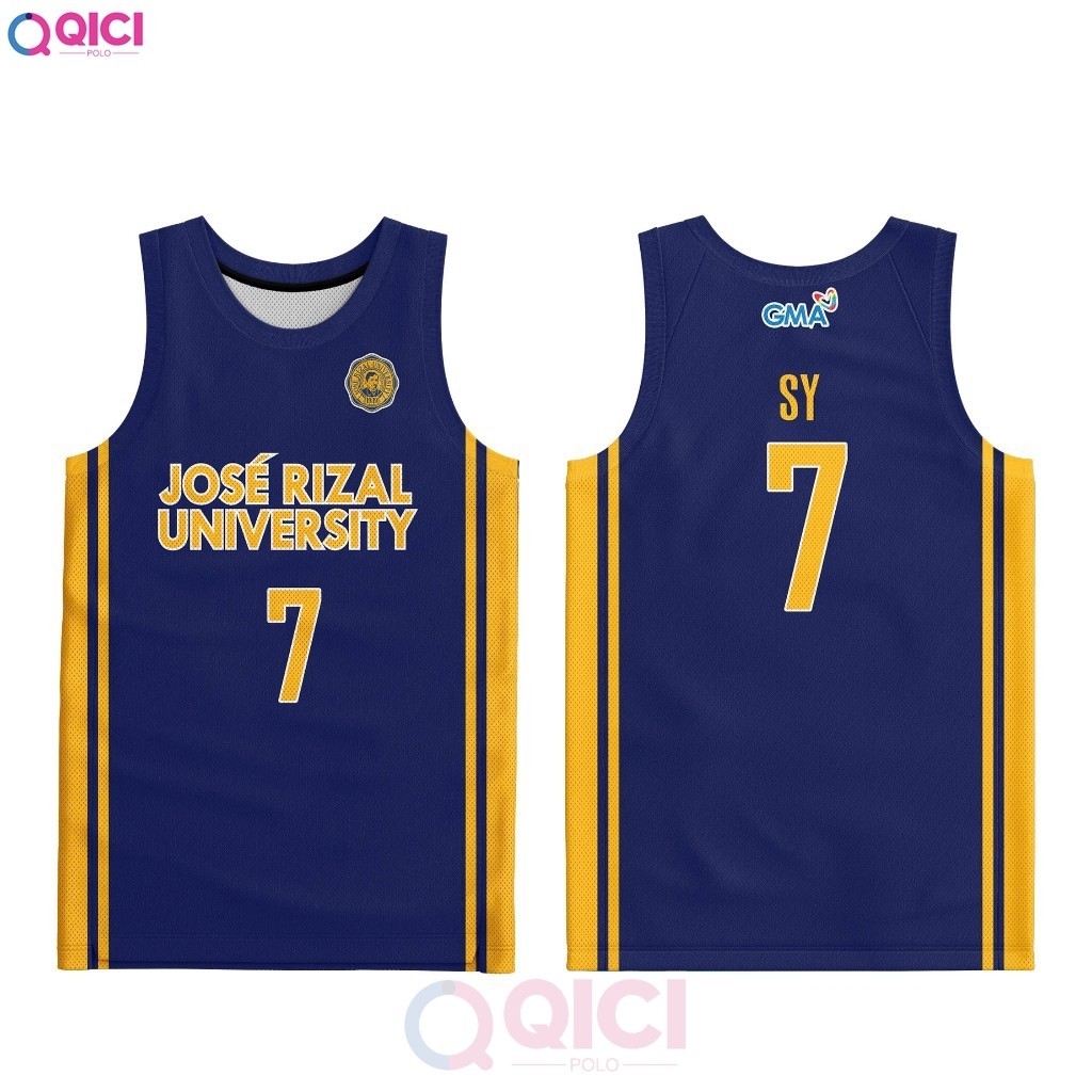 JRU Jose Rizal University Season '99 Jersey Basketball Full Sublimation ...
