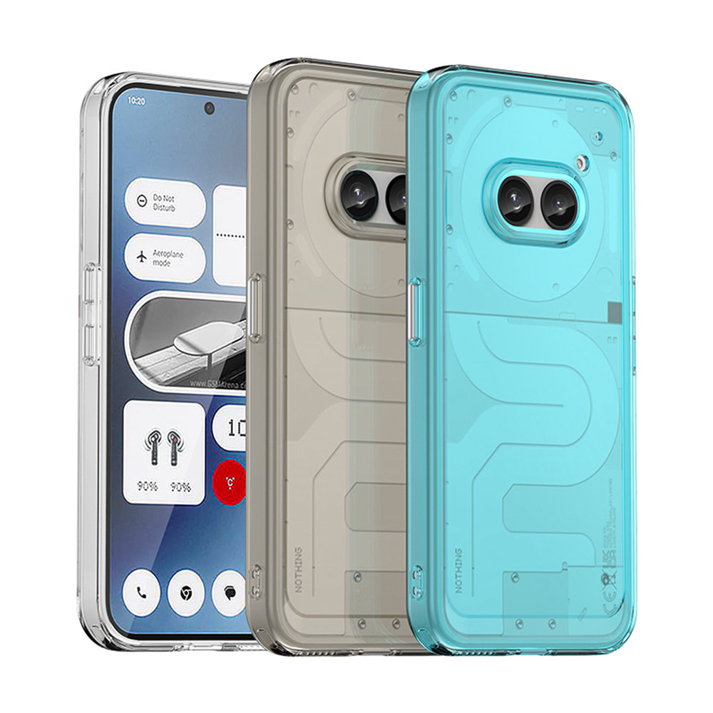 KEYSION Transparent Shockproof Case for Nothing Phone 2A Soft TPU ...