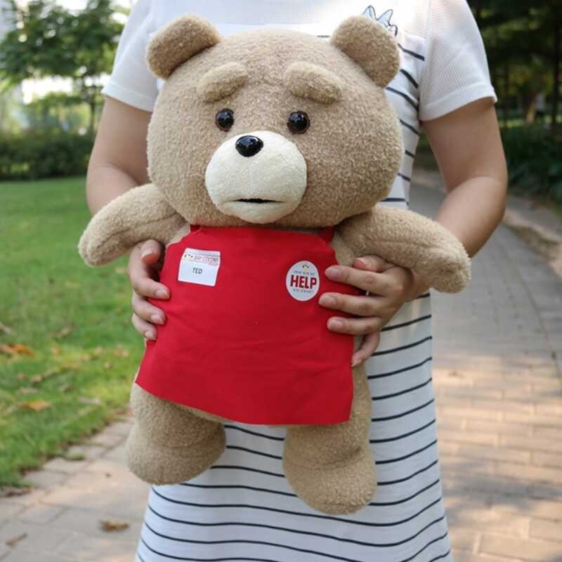 8 Styles Tanging Pelikula Teddy Bear Ted 2 Toys In Apron Soft Stuffed ...