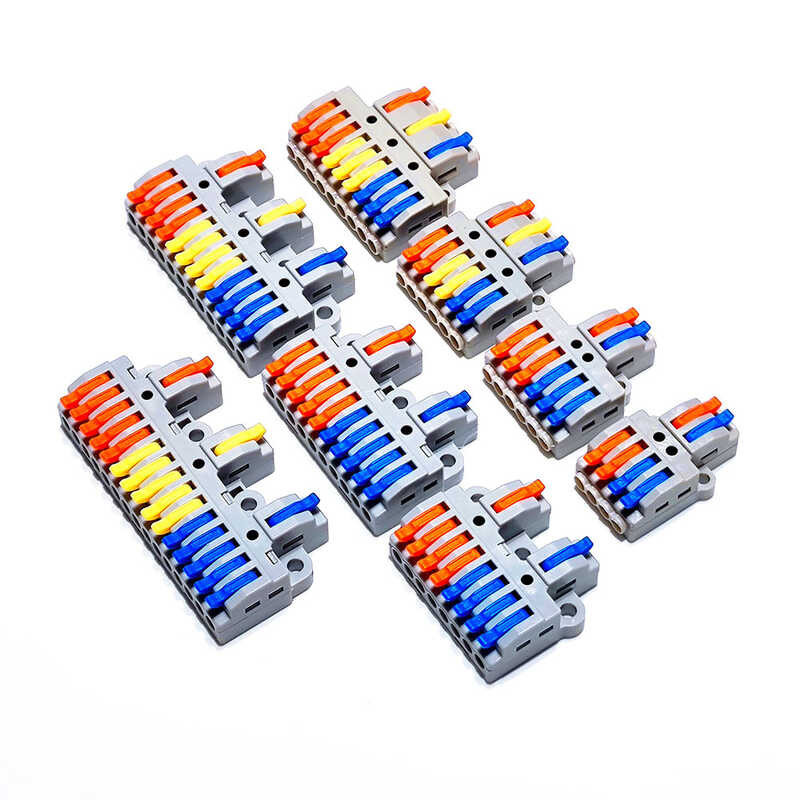 Wire Cos Spl 424 Terminal Block Push In Quick Docking Wiring Electrical