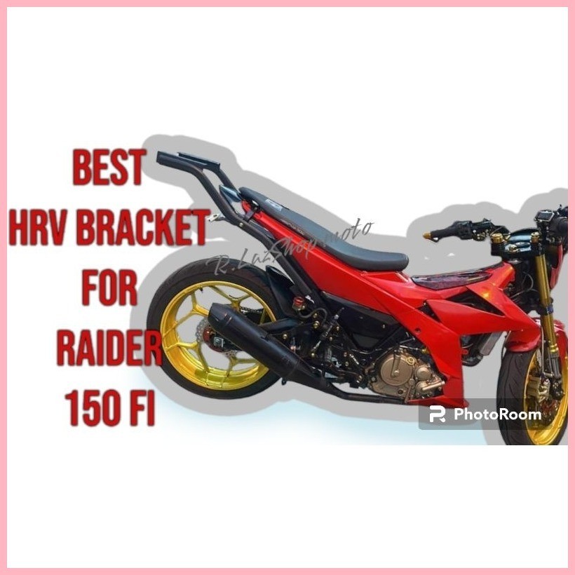 BEST MOTORCYCLE TOP BOX HRV BRACKET FOR RAIDER 150 Fi / VPERMAN ...