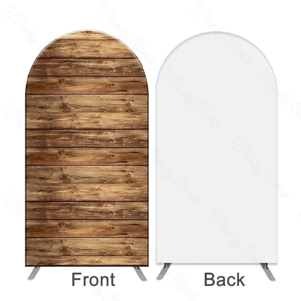 Wood Arch Cover Photo Background Double Sided Wooden Pattern Chiara ...