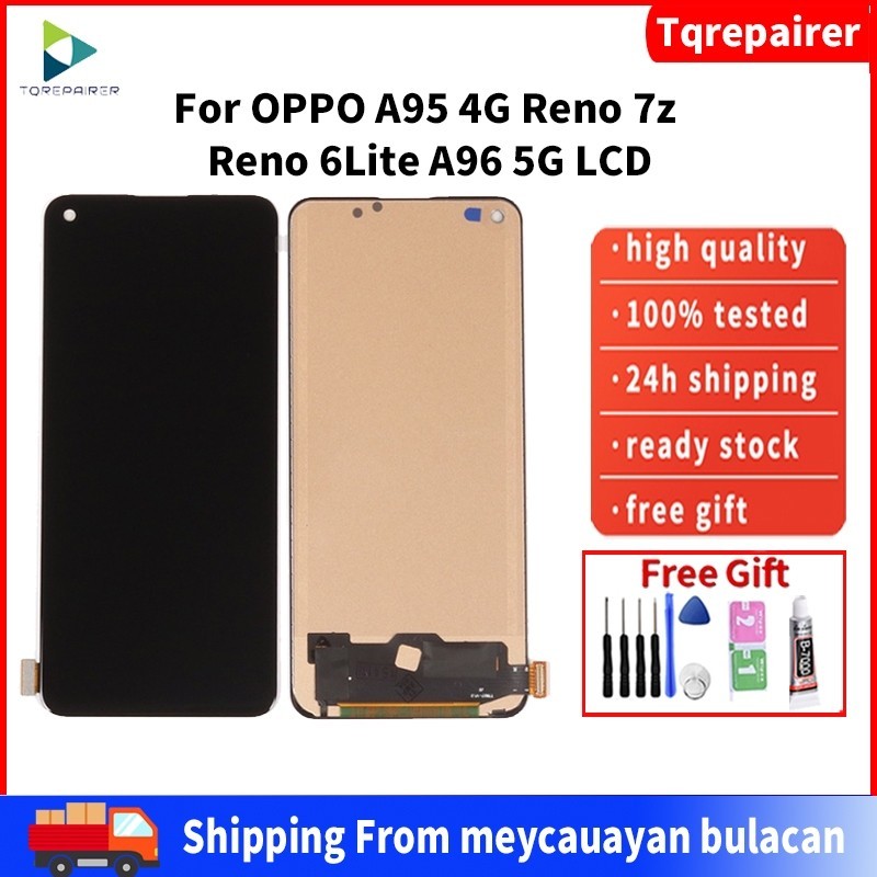 [Tqrepairer ]Original For Oppo OPPO A95 4G Reno 7z Reno 6Lite A96 5G Reno 7z LCD DIsplay Touch ...