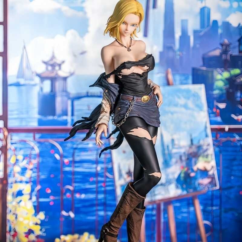 2024 Bagong 30Cm Anime Dragon Ball Z Figures Android 18 Figure Doll ...