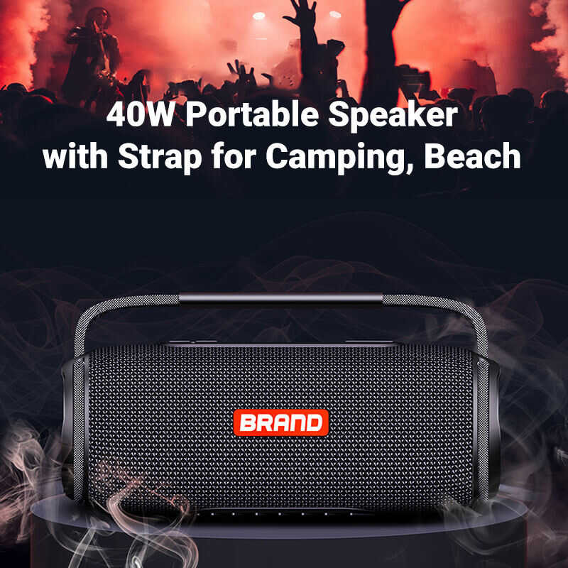 X5 40W High Power Boombox Speakers Portable Bluetooth Super Subwoofer ...