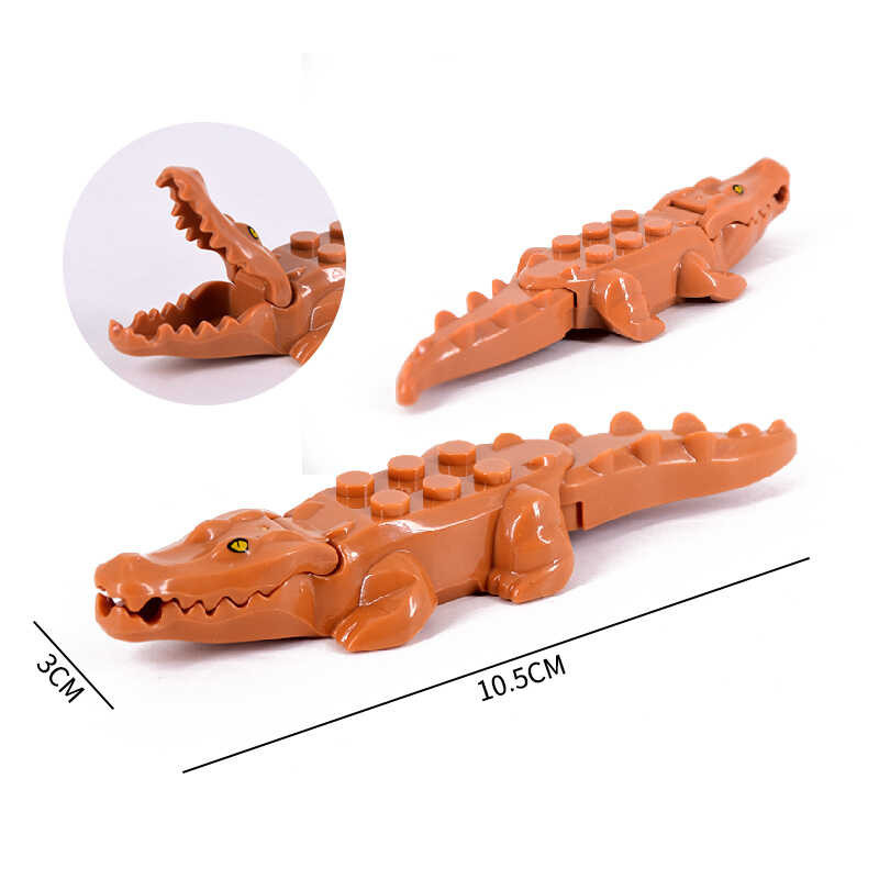 City Classic Whale ZOO Building Blocks Bricks Animal Figures Assemble ...