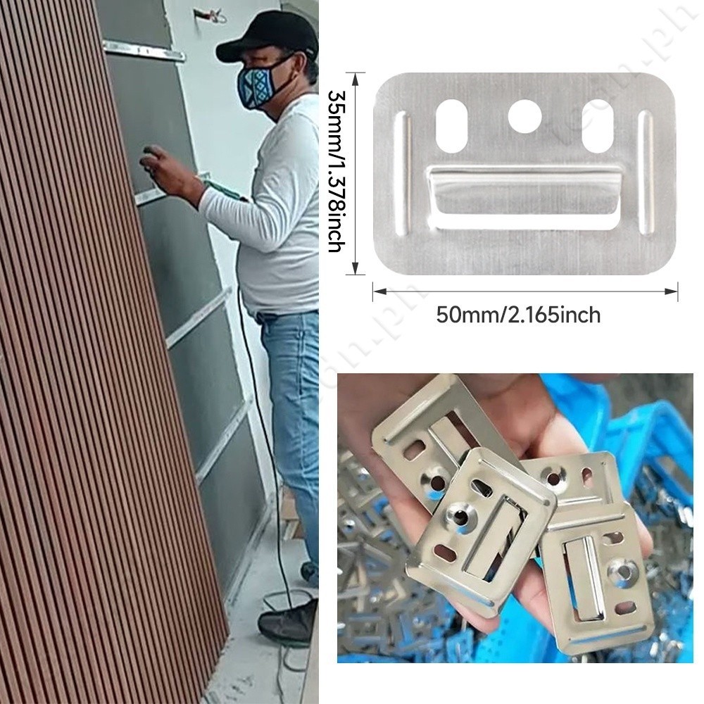 Flush Mount Clip Galvanized Board Buckle Board Clamp Fixing Piece For ...