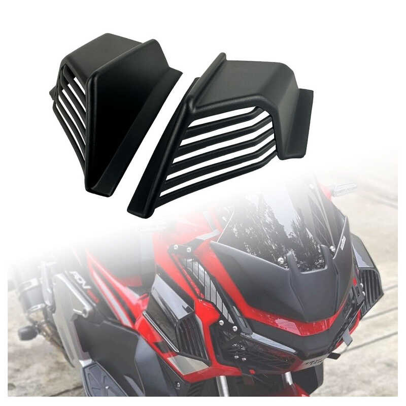 Accessories Motorcycle Aerodynamic Winglet Pneumatic Spoiler Fairing ...