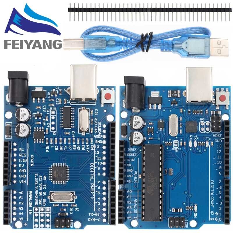 Board Development Atmega328p Ch340 Ch340g For Arduino UNO R3 With Straight Pin Header With ...