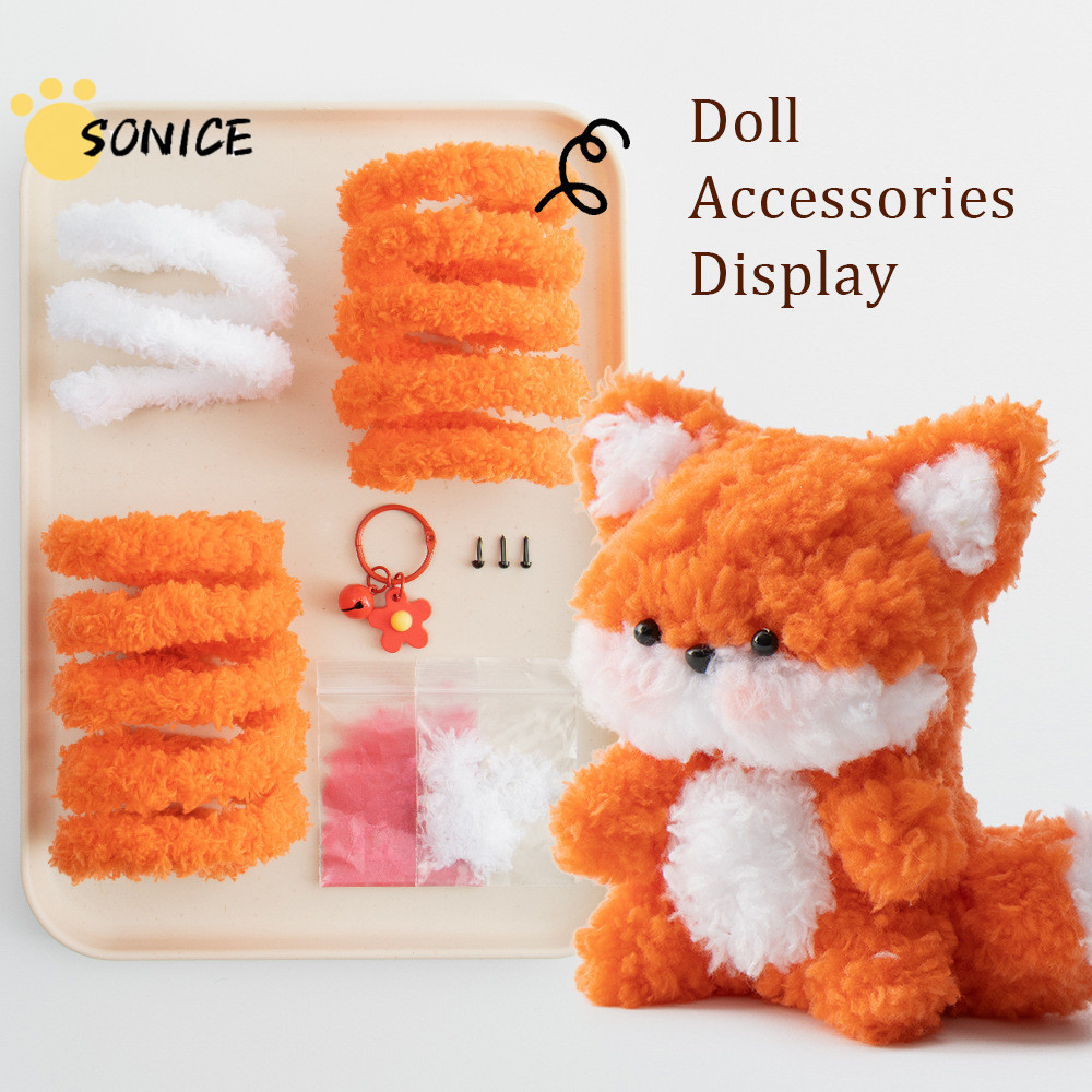 【Fast Delivery】Pipe Cleaners Craft kit Pipe Cleaner Fox Animal kit Toy ...