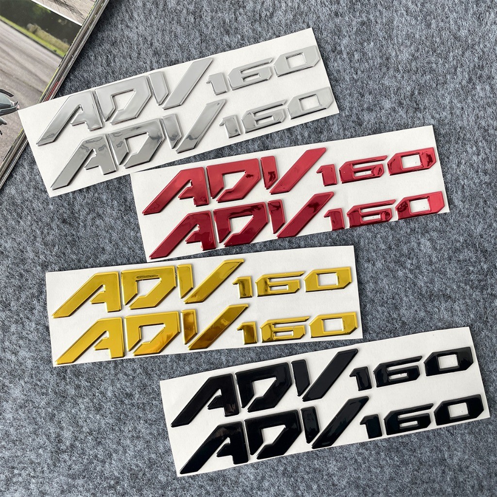 3D Gel ADV160 Emblem Logo for Honda ADV 160 Motorcycle Reflective ...