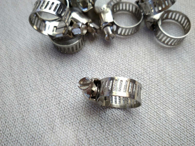 Electric spray hose clamp clamp clamp gas pipe clamp water pipe ...