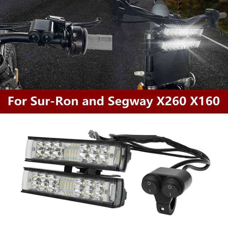 6 For Surron Sur-Ron Segway X260 X160 LED Headlight On/Off Switch Dual ...