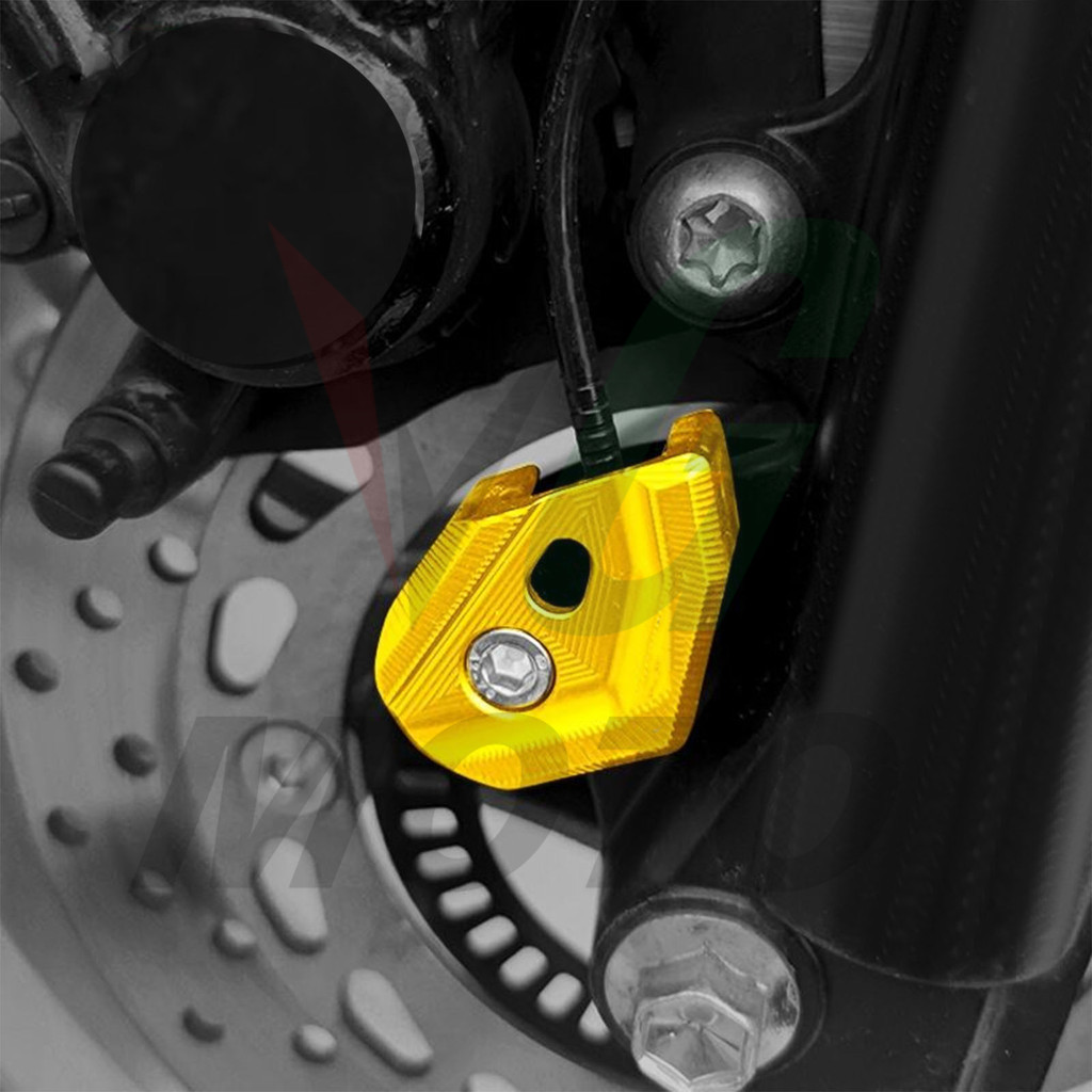 ABS Sensor Cover For Nmax Aerox v1/v2 CNC front wheel ABS guard protect ...