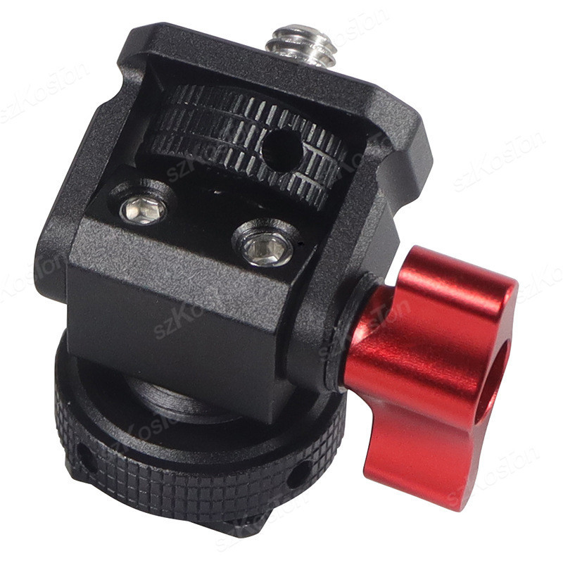 HOT Camera Hot Shoe Mount Monitor EVF Stand Holder Adapter Cold Shoe ...