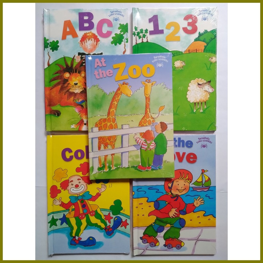 ♠ ∩ Tarantula Early Learners Book ABC 123 On the Move At the Zoo ...