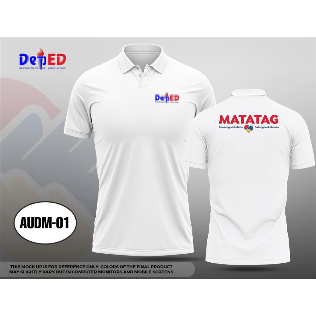 【Free Custom Name & Number】Pure white polo shirt with logo on the front ...