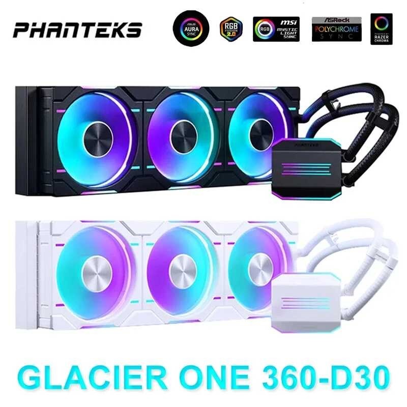 Phanteks GLACIER ONE 360-D30 CPU Water Cooled Radiator ARGB 30Mm Thick ...