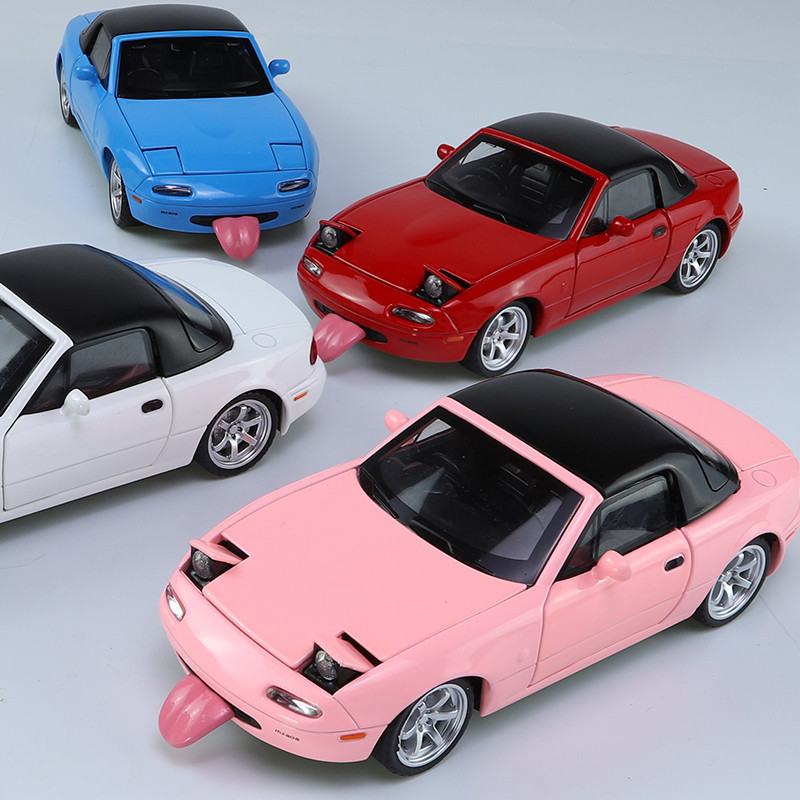 【⭐24h⭐ 】1:32 TM Mazda MX-5 Supercar Diecast Car Alloy convertible Car ...