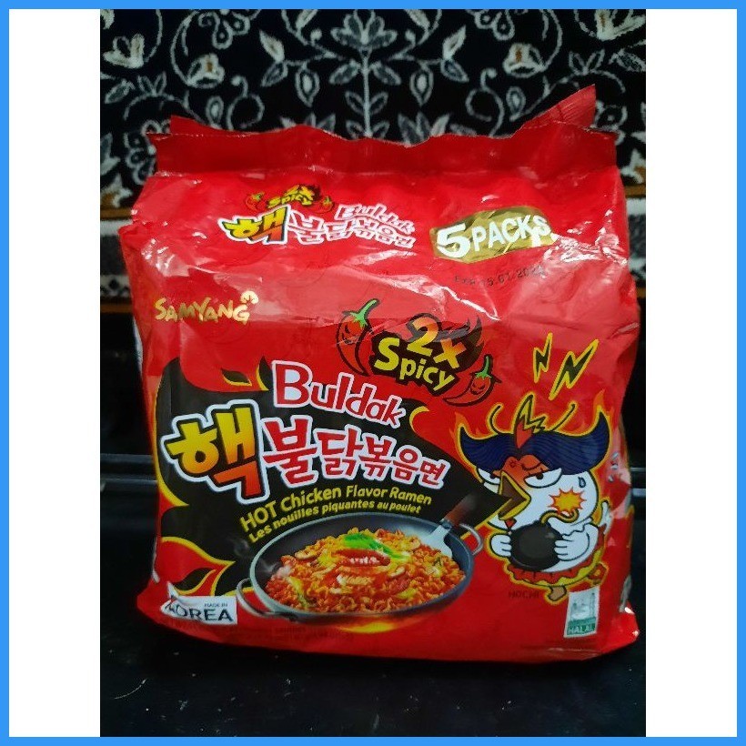 ️ ┇ Samyang Buldak 2x Spicy Hot Chicken Flavor Ramen 5packs Shopee