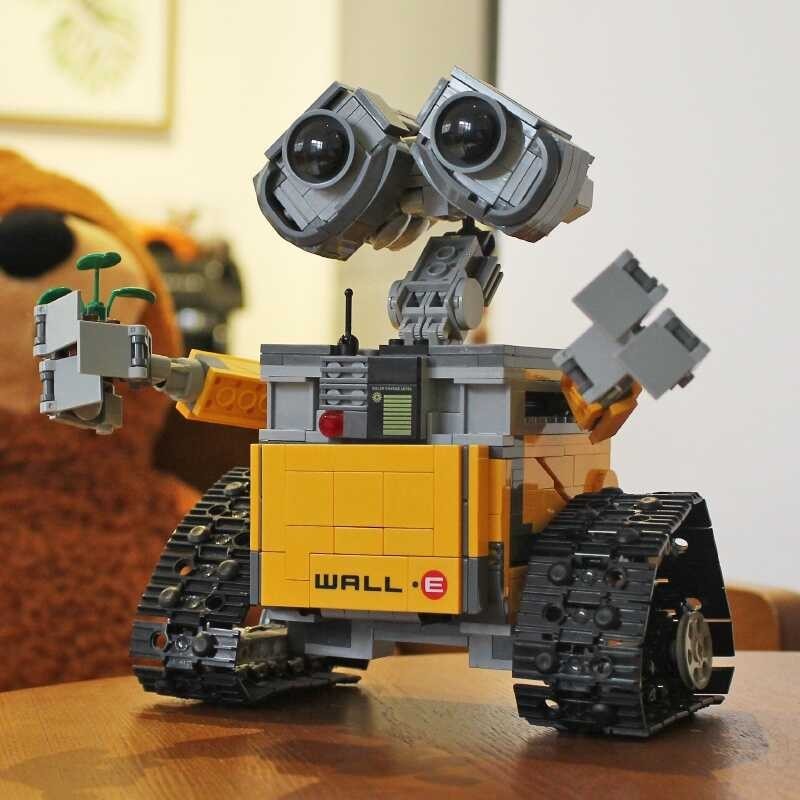 Robot Lego Wall-E Model Children's Educational Assembly Building Blocks ...