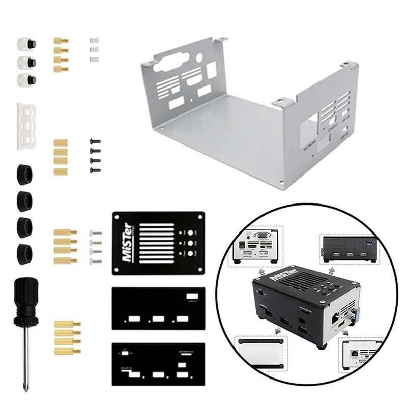 Xj Kaso Ng Metal Para Sa Mister FPGA Core Control Suit Para Sa De10-Nano Sa Main Board I/O Board ...