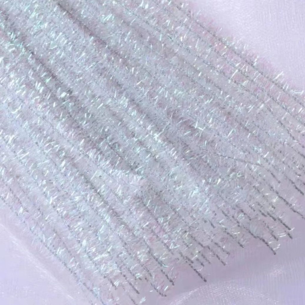 Ready stock⚡100 Pcs Shiny Flash Colorful Strips Gold Leaf pipe cleaner ...
