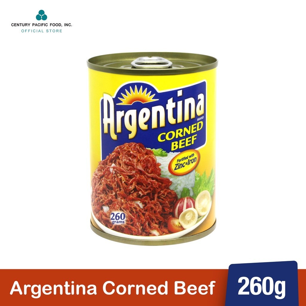 ๑ ⊙ Argentina Corned Beef 260g Pack of 3 + Argentina Ready-to-use ...