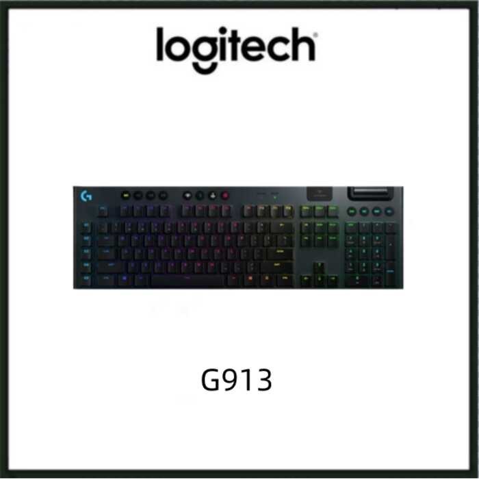 G913 LIGHTSPEED Logitech Wireless RGB Gaming Mechanical Keyboard For PC ...